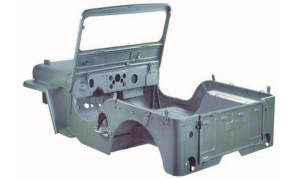 M38 Jeep Body Tub Kit – Willys Overland