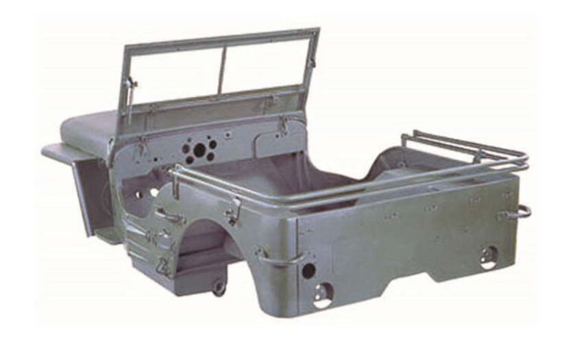 MB and Ford GPW Jeep Body Tub Kits – Willys Overland